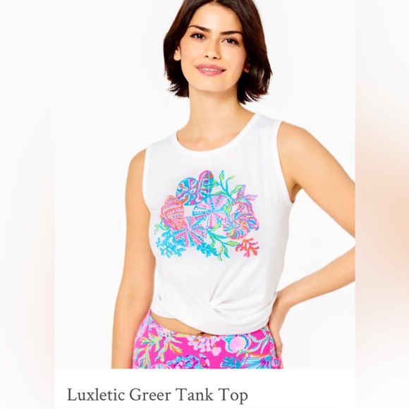 Lilly Pulitzer | Tops | Greer Tank | Poshmark